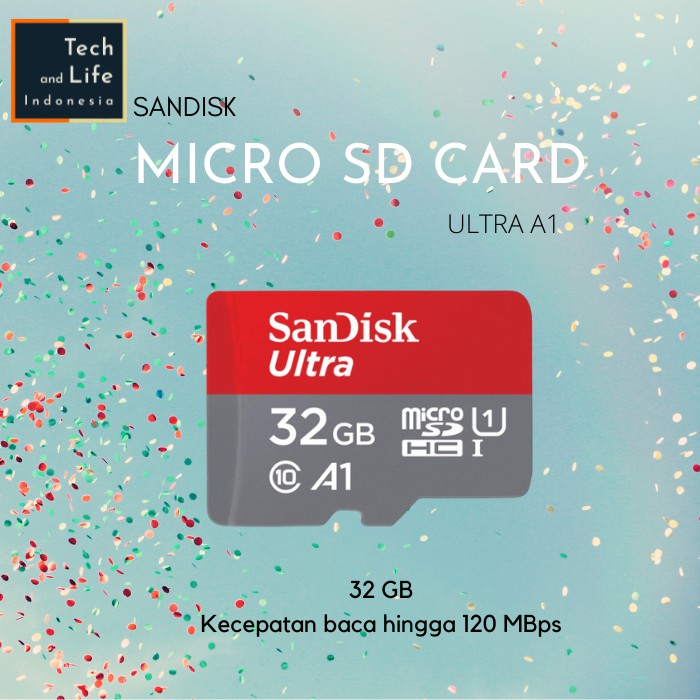 Jual SanDisk Ultra A1 MicroSD Memory Card | Shopee Indonesia