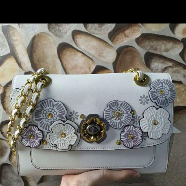 Jual Tas Coach Parker Tea Rose Applique. | Shopee Indonesia