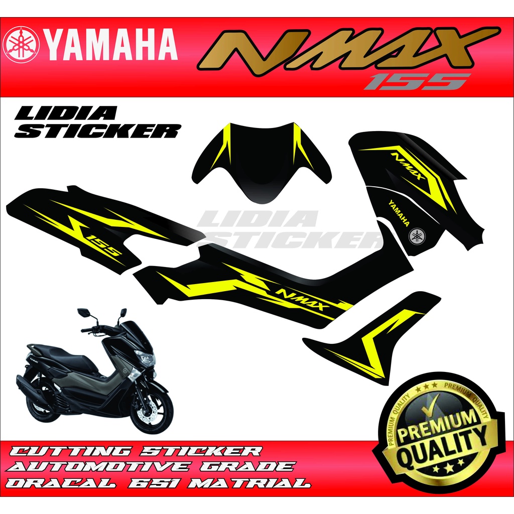 Jual STIKER YAMAHA NMAX CUTTING STIKER KEREN MINIMALIS PREMIUM | Shopee ...