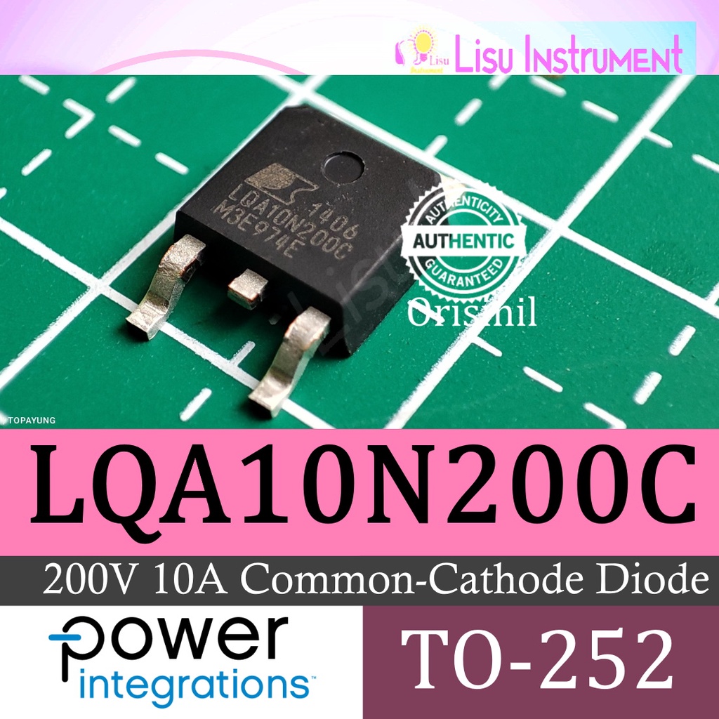 Jual LQA10N200C 200V 10A Common-Cathode Diode TO-252 10N200 10N200C ...