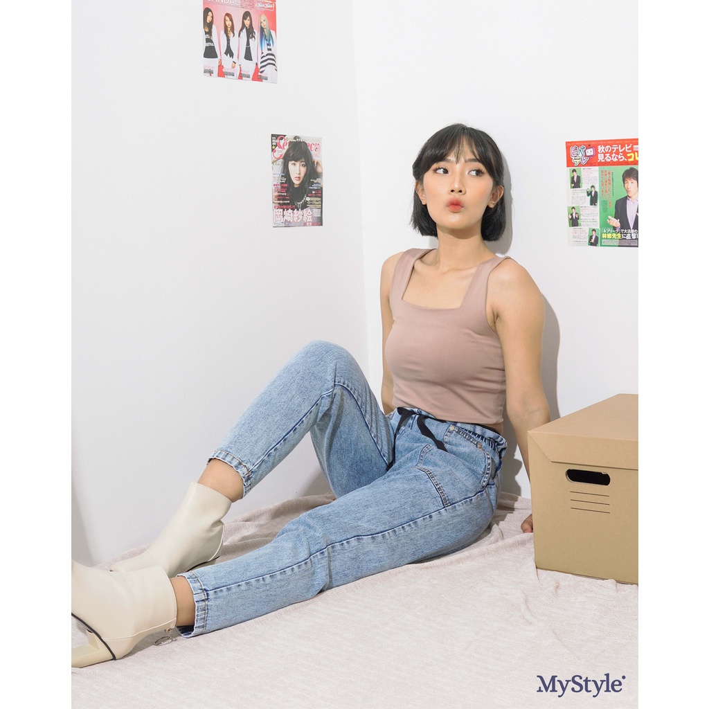 Jual MyStyle Velina Denim Pants | Shopee Indonesia