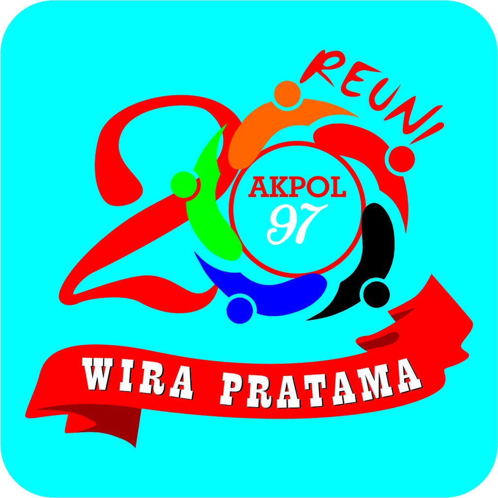 Jual STIKER VINYL LOGO REUNI AKPOL 97 KOTAK | Shopee Indonesia