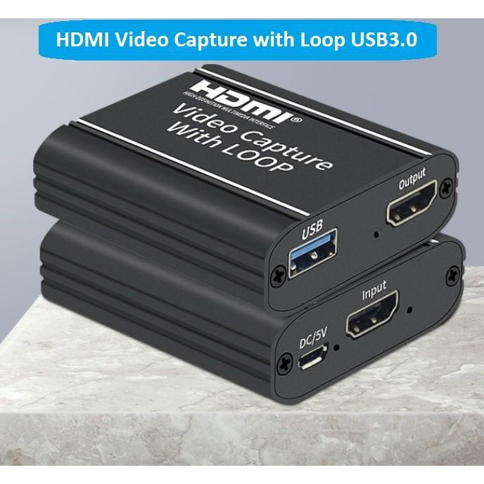 Jual Tv Card | Video Capture Hdmi To Usb With Loop 4K Hdmi Video ...