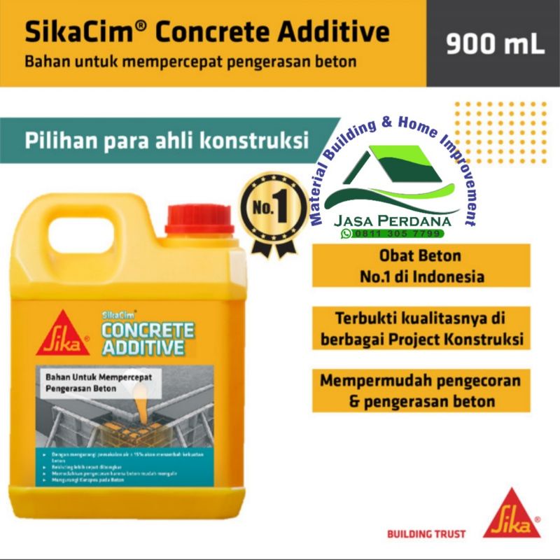 Jual Sikacim Concrete Additive 900 ml | Shopee Indonesia