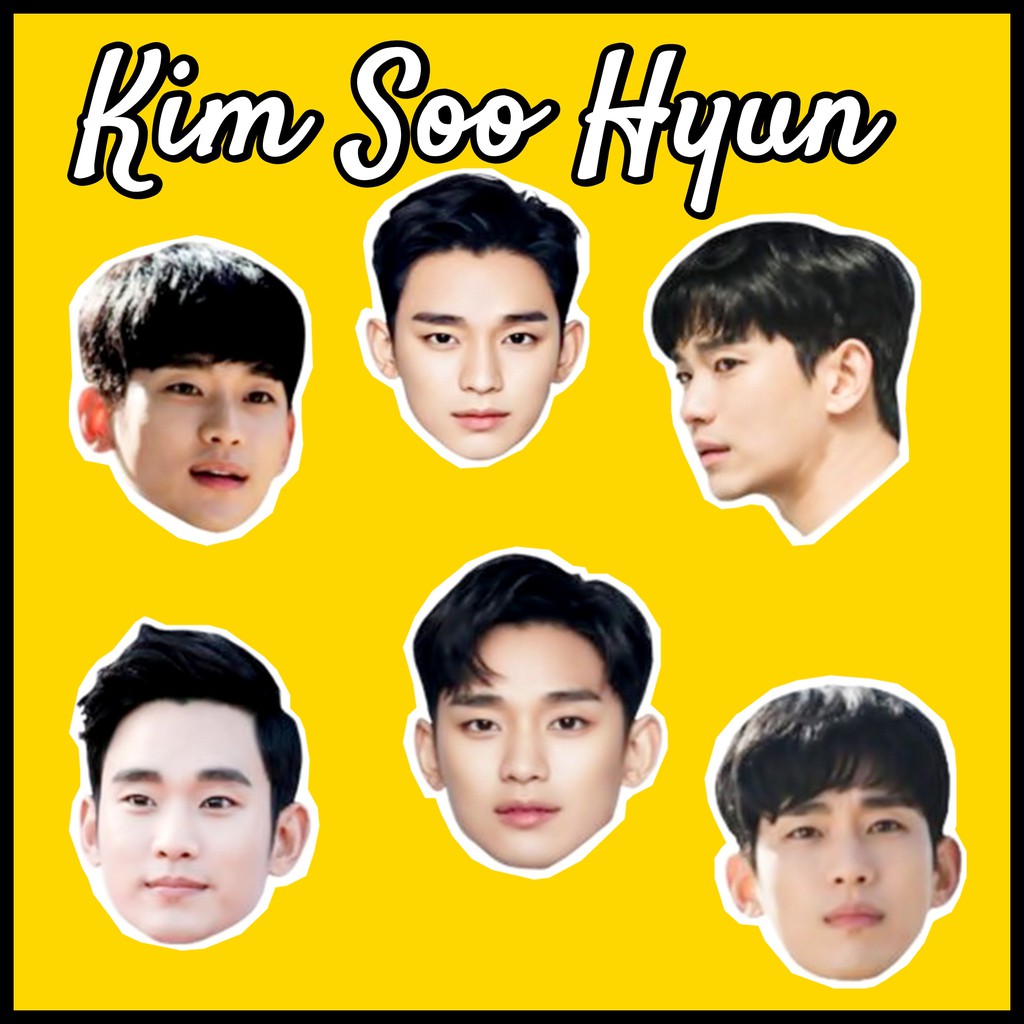 Jual CUSTOM HEAD STICKER PACK KDRAMA ACTOR NAM JOO HYUK KIM SOO HYUN ...