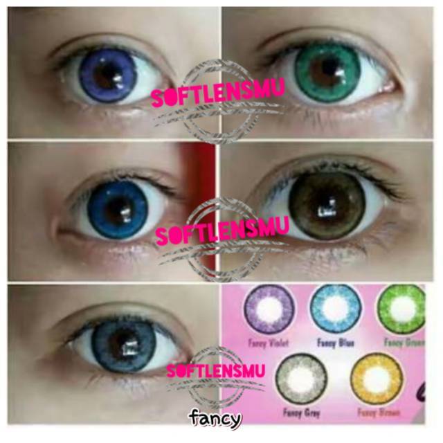 Jual CLEARANCE SALE Softlens FANCY diameter 14,2mm enak nyaman bagus ...