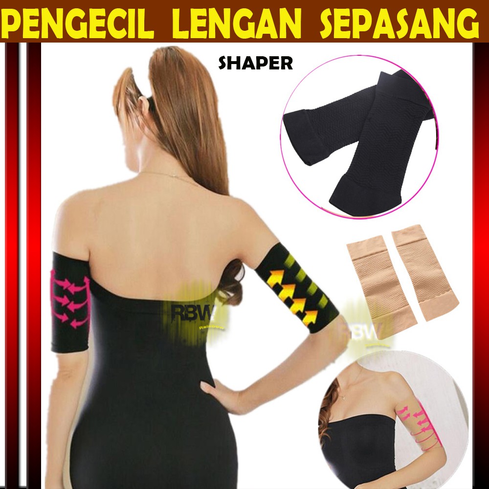Jual Pengecil Pelangsing Lengan Upper Arm Shape Shaper Korset Kain ...