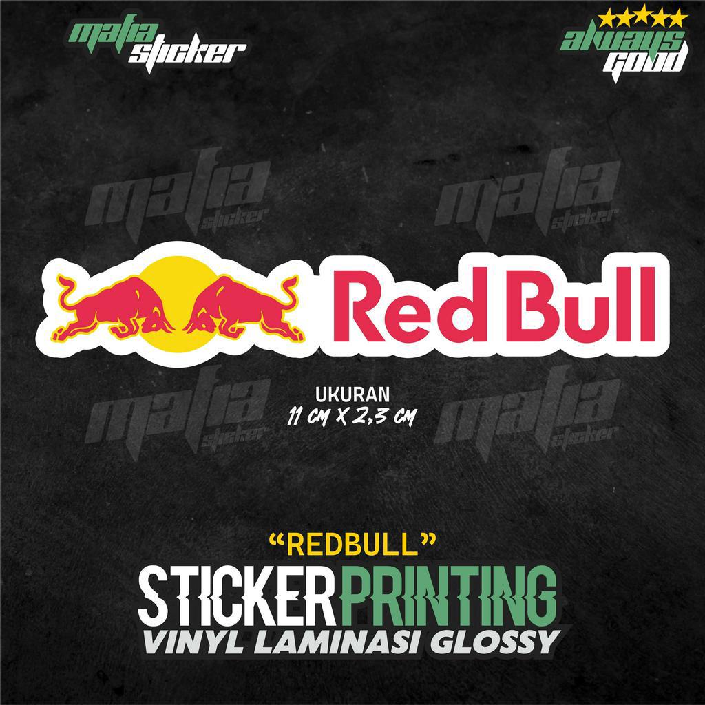 Jual STICKER/STIKER PRINT CUT RED BULL REDBULL | Shopee Indonesia