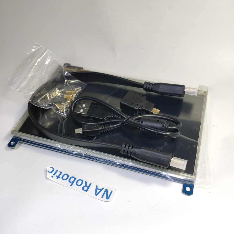 Jual LCD Capacitive 7 Inchi B Touchscreen Raspberry Pi HDMI | Shopee ...