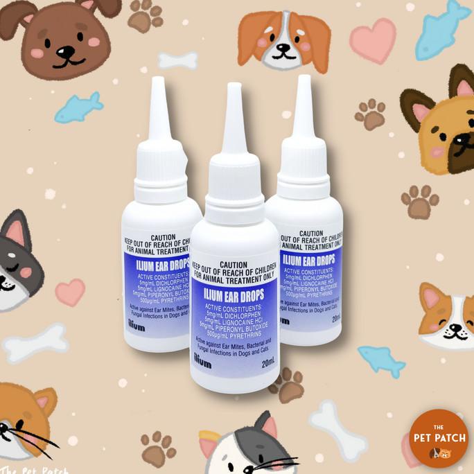 Jual Ilium Ear Drops Obat Kutu Telinga Anjing dan Kucing | Shopee Indonesia