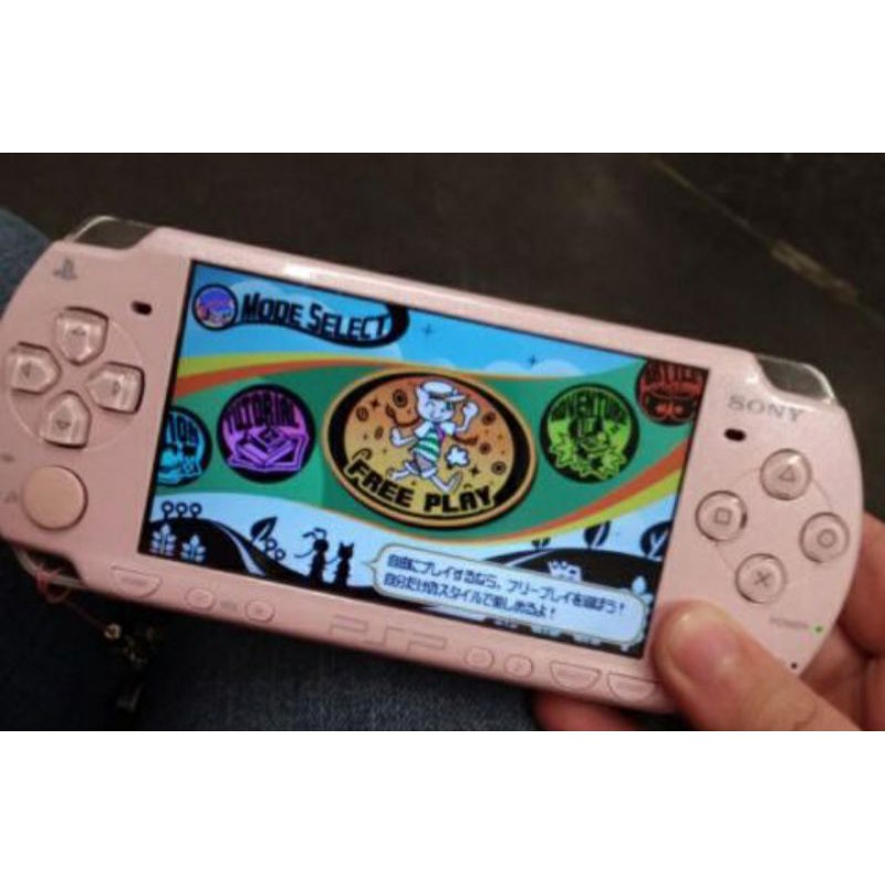Jual Psp SLim 2000 Pink Special Edition MuLus FuLL 40 Game Lancar ...