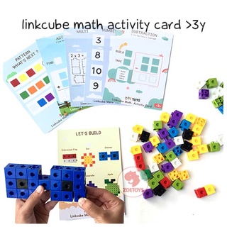 Jual Zoetoys Linkcube Math Activity Set | Numberbloks Mathlink Linking ...
