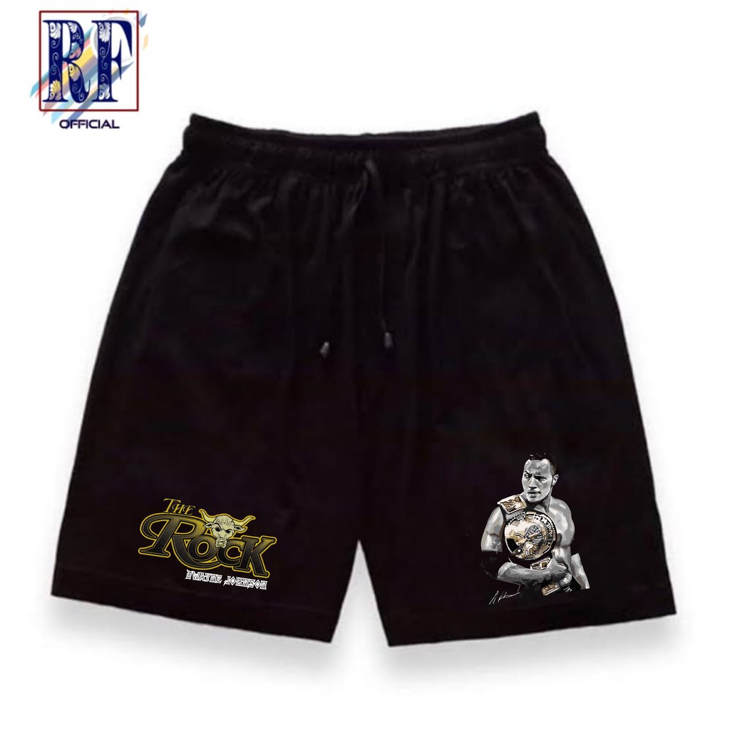 Jual BOXER katun THE ROCK / DWAYNE JOHNSON WWE / SMACKDOWN / celana ...