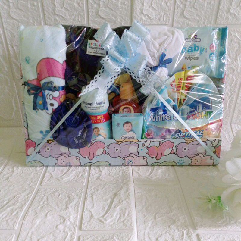 Jual Parsel Hantaran Bayi Murah Lengkap Hampers Bayi Baru Lahir Murah ...