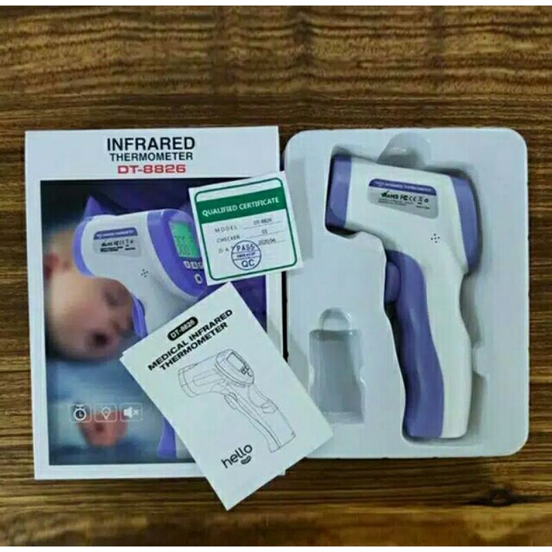 Jual TERMOGUN INFARED DT 8226 / TERMOMETER MURAH DT 8226 / TERMOGUN ...