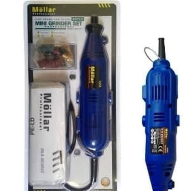 Jual Mini Grinder Mollar Blister Packed/ Mini Grinda Mollar Set 40pcs ...