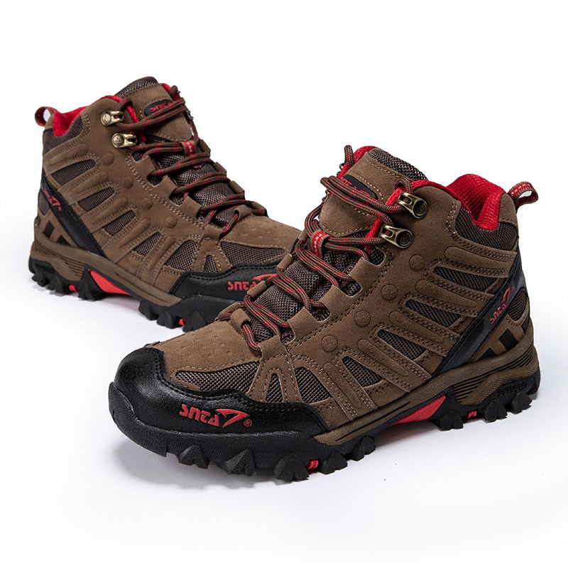 Jual New !!! Sepatu Gunung Snta 610 Brown Red Trekking/Hiking/Outdoor ...