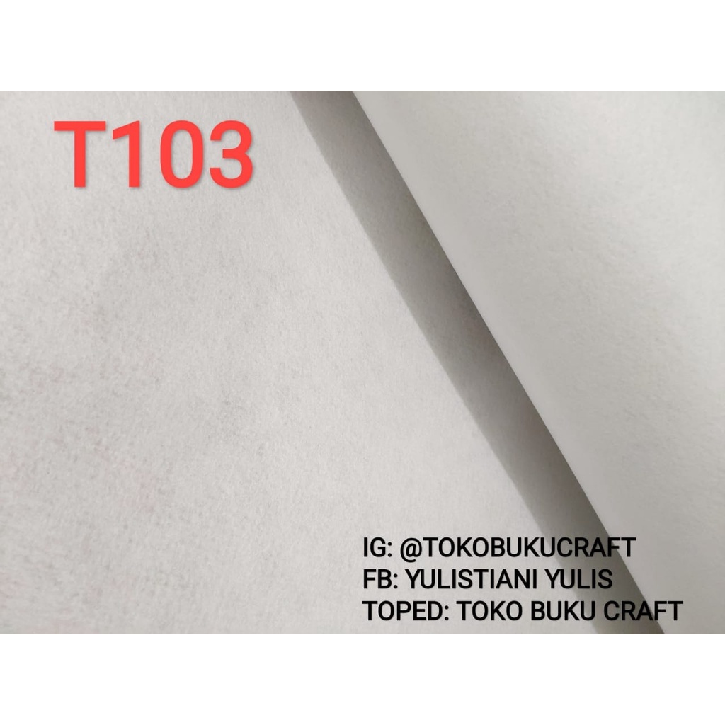 Jual Kain keras Interlining T103 1mm | Shopee Indonesia