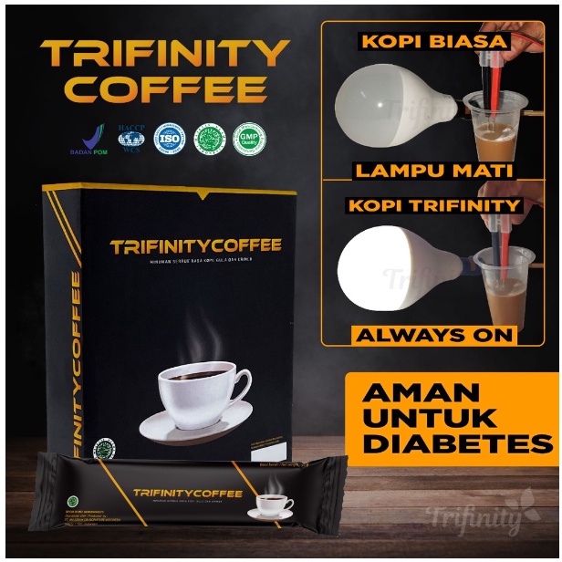 Jual KOPI TRIFINITY Coffee 1 dus isi 10sachet | Shopee Indonesia