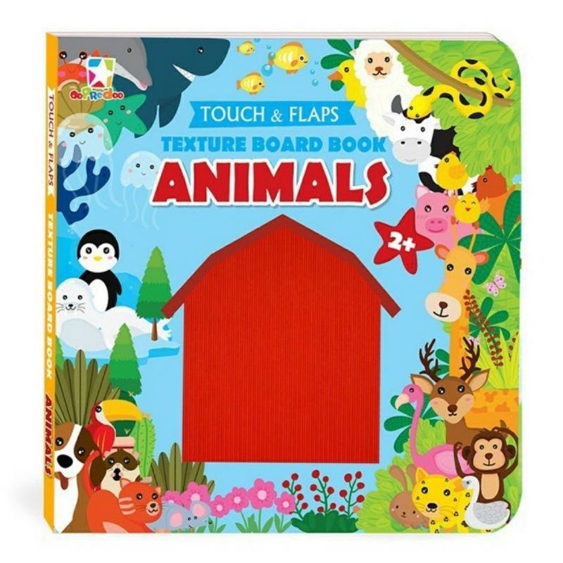 Jual Touch & Flaps Texture board book Animals | Shopee Indonesia