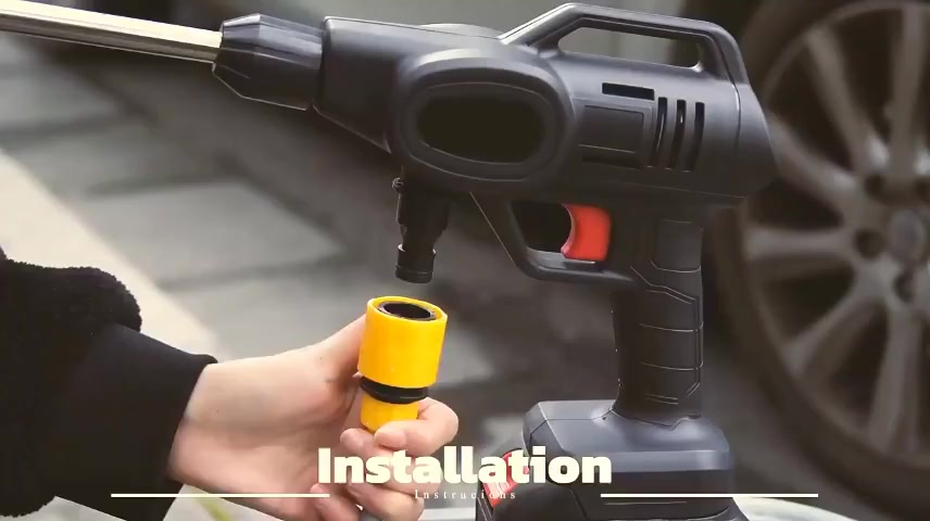 Jual IRONHOOF Alat Cuci Motor Mobil 24V Alat Semprot Cordless Jet ...