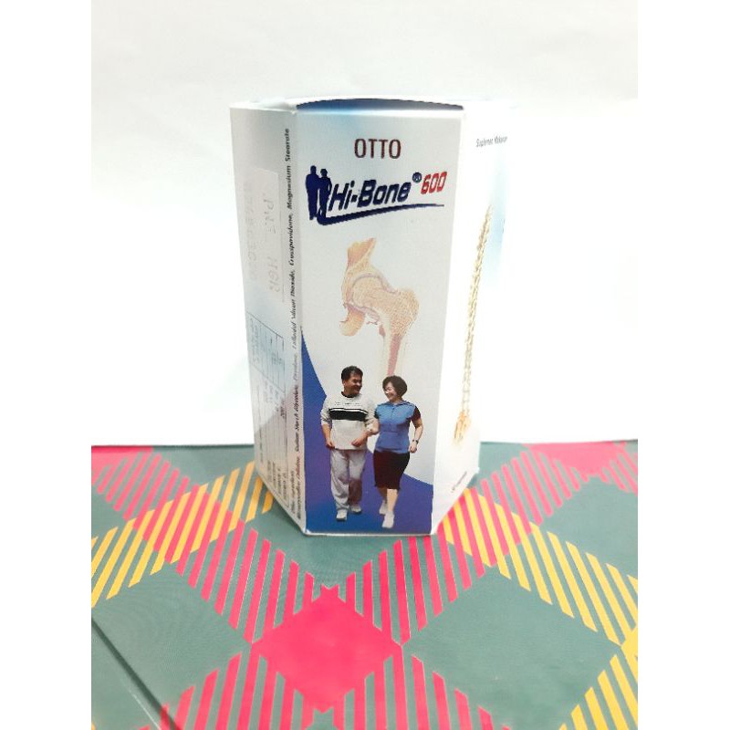 Jual Hi-Bone 600 mg tab - kalsium tablet - kesehatan Tulang DAN GIGI ...