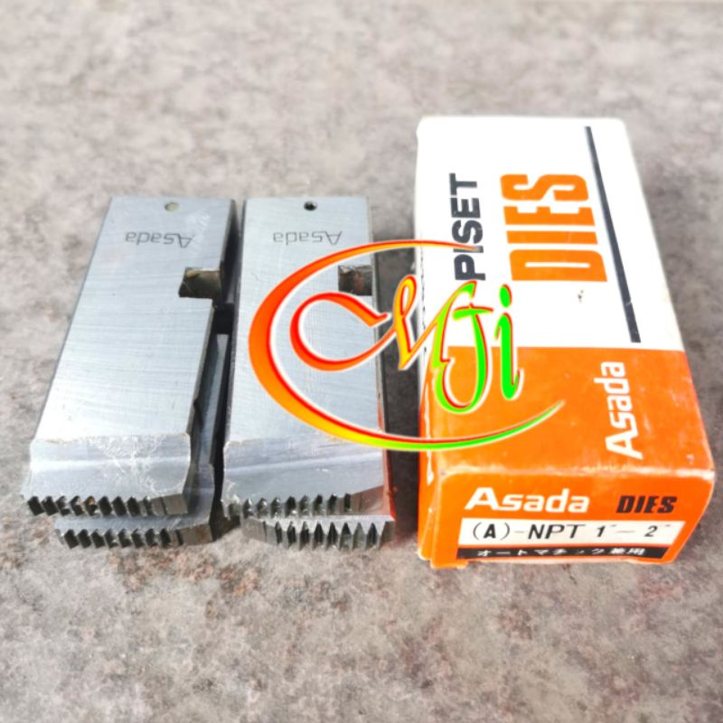Jual Mata Senai Asada NPT 1 2 inch Original Drat Pipa Mata Snai 1 - 2 ...