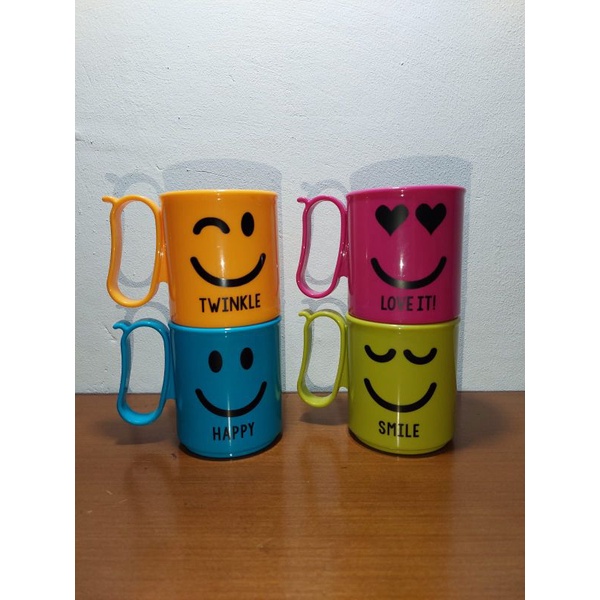 Jual SALE! TUPPERWARE EMOTICON MUG 300ML | Shopee Indonesia