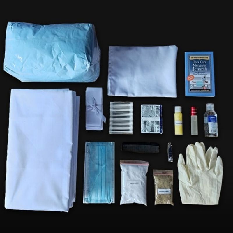 Jual Kain Kafan Panjang 14 M Dengan Perlengkapan Jenazah Lengkap 1 Set ...