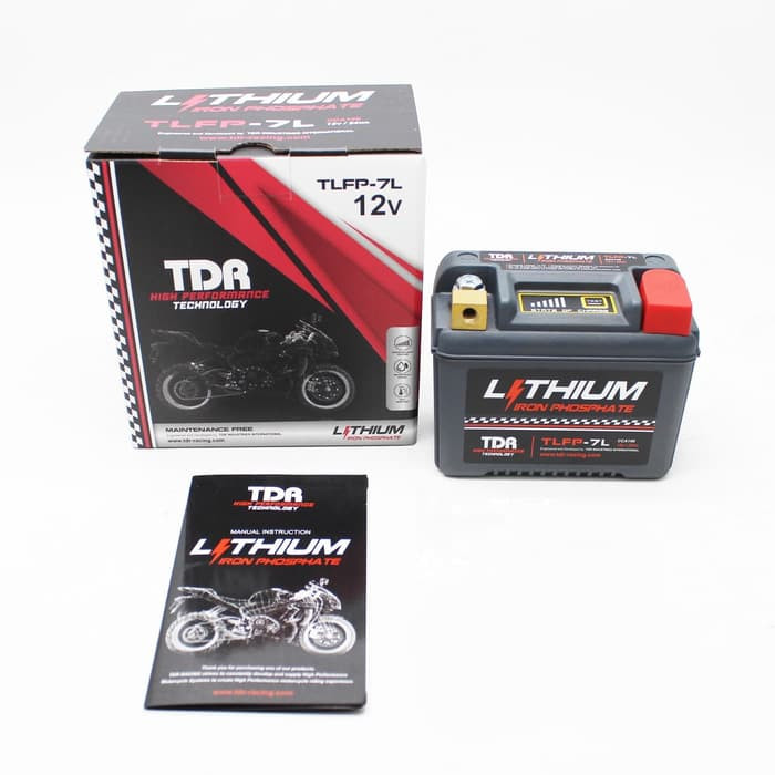 Jual TDR LITHIUM IRON PHOSPHATE (LIFE PO4) BATTERY TLFP-7L (12V ...