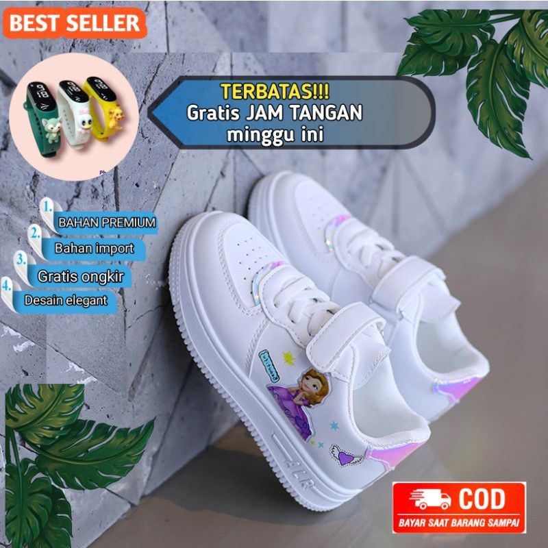 Jual SEPATU SNEAKERS FROZEN ANAK REMAJA SEKOLAH TK SD SMP CEWEK ...