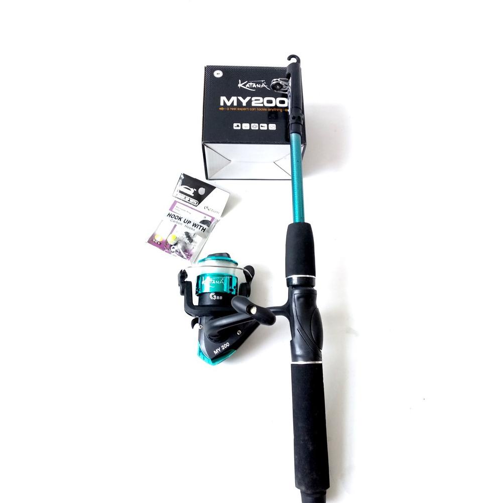 Jual Set Pancing Joran Antena 150Termulus Dan Mancing Mania | Shopee ...