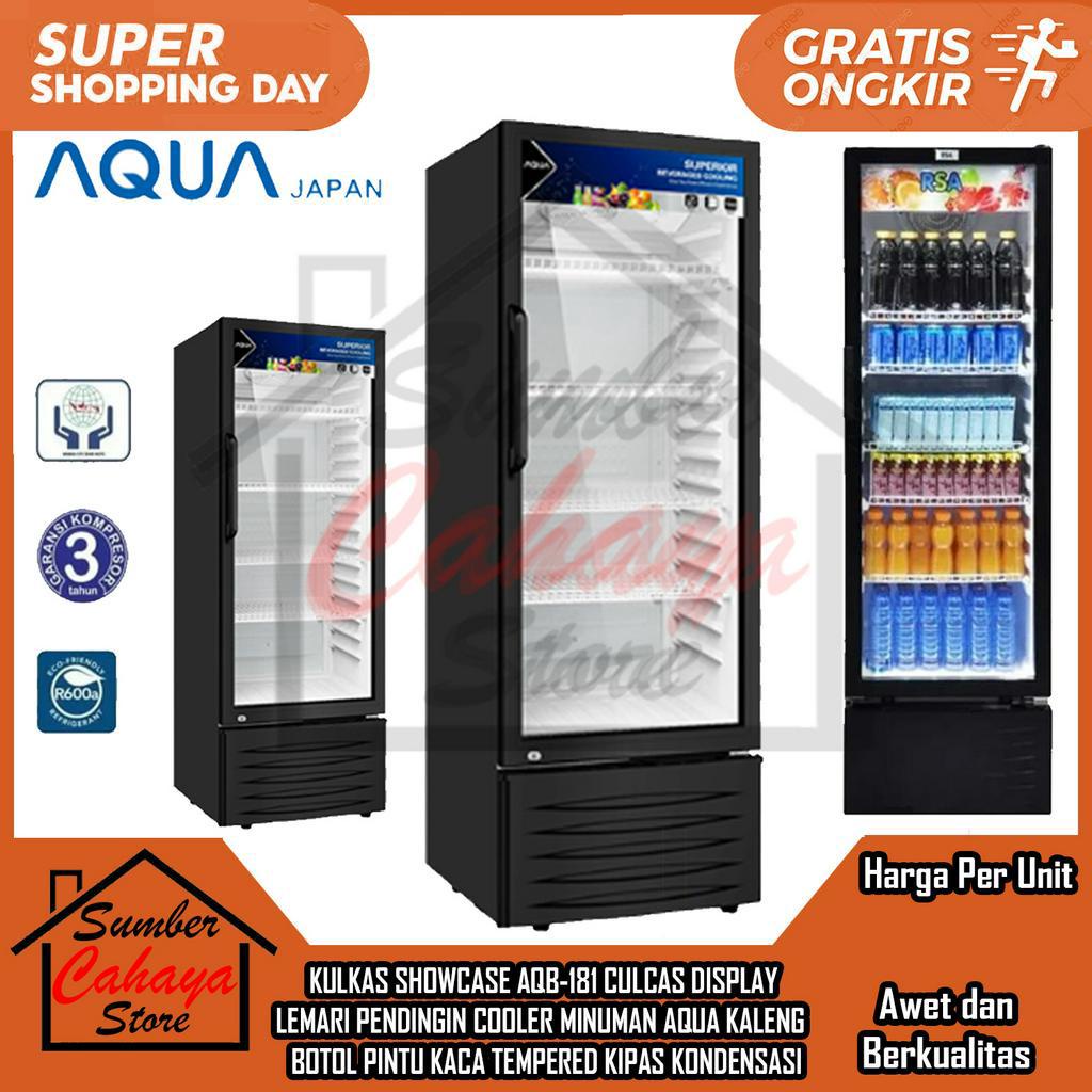 Jual [Kargo] KULKAS SHOWCASE AQB-181 CULCAS DISPLAY LEMARI PENDINGIN ...