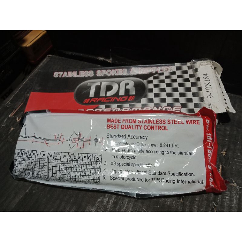 Jual JARI JARI RUJI TDR RACING THAILAND ORIGINAL STAINLESS ANTI KARAT ...