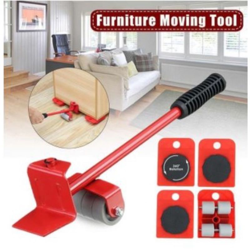 Jual Dongkrak Alat Bantu Pindah Barang Furniture Mebel Lemari Sofa ...