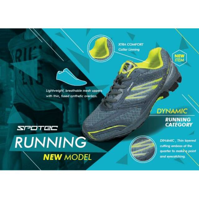 Jual Spotec Running New Model Dynamic | Shopee Indonesia