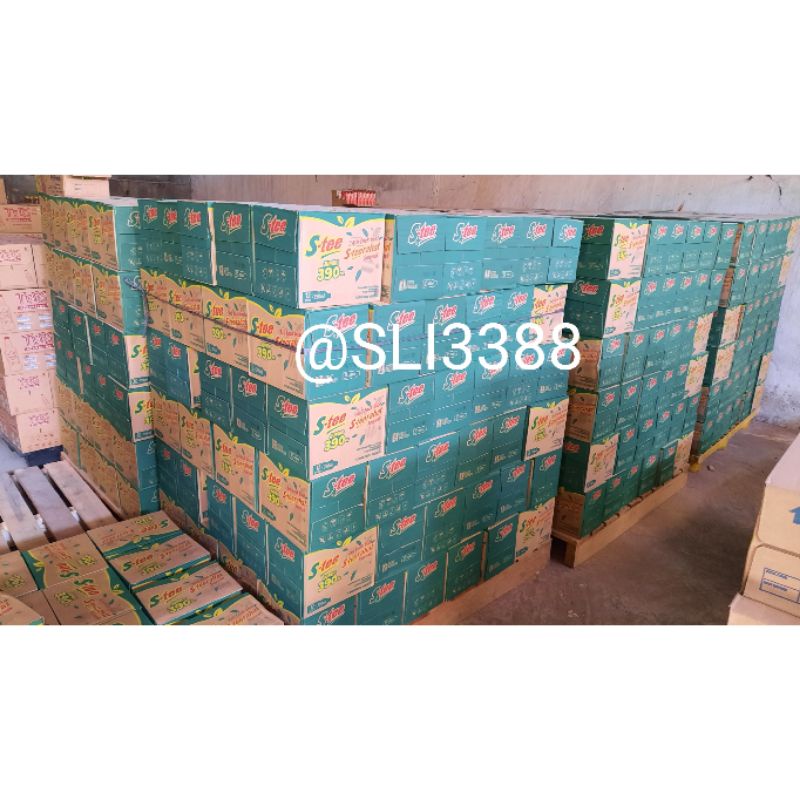 Jual (DISTRIBUTOR SOSRO) S-TEE BOTOL 390ML 1 KARTON ISI 12 PCS ORGINAL ...