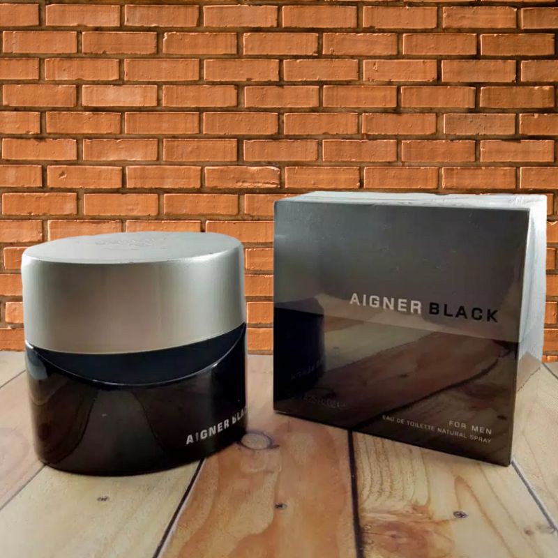 Jual PARFUM AIGNER BLACK FOR MEN EDT125ML | Shopee Indonesia