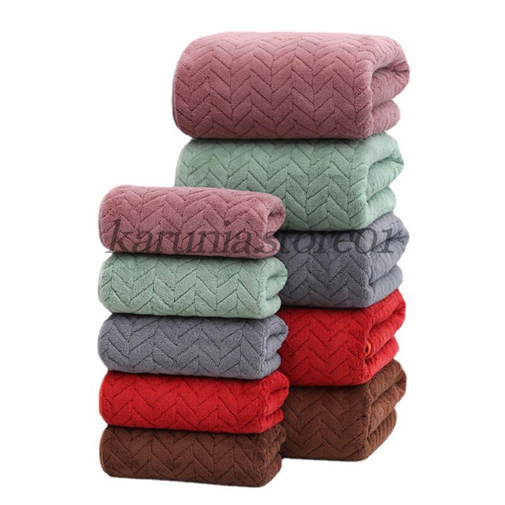 Jual Handuk Mandi Dewasa Quick Dry Microfiber Bulu Lembut 70x140 Super ...