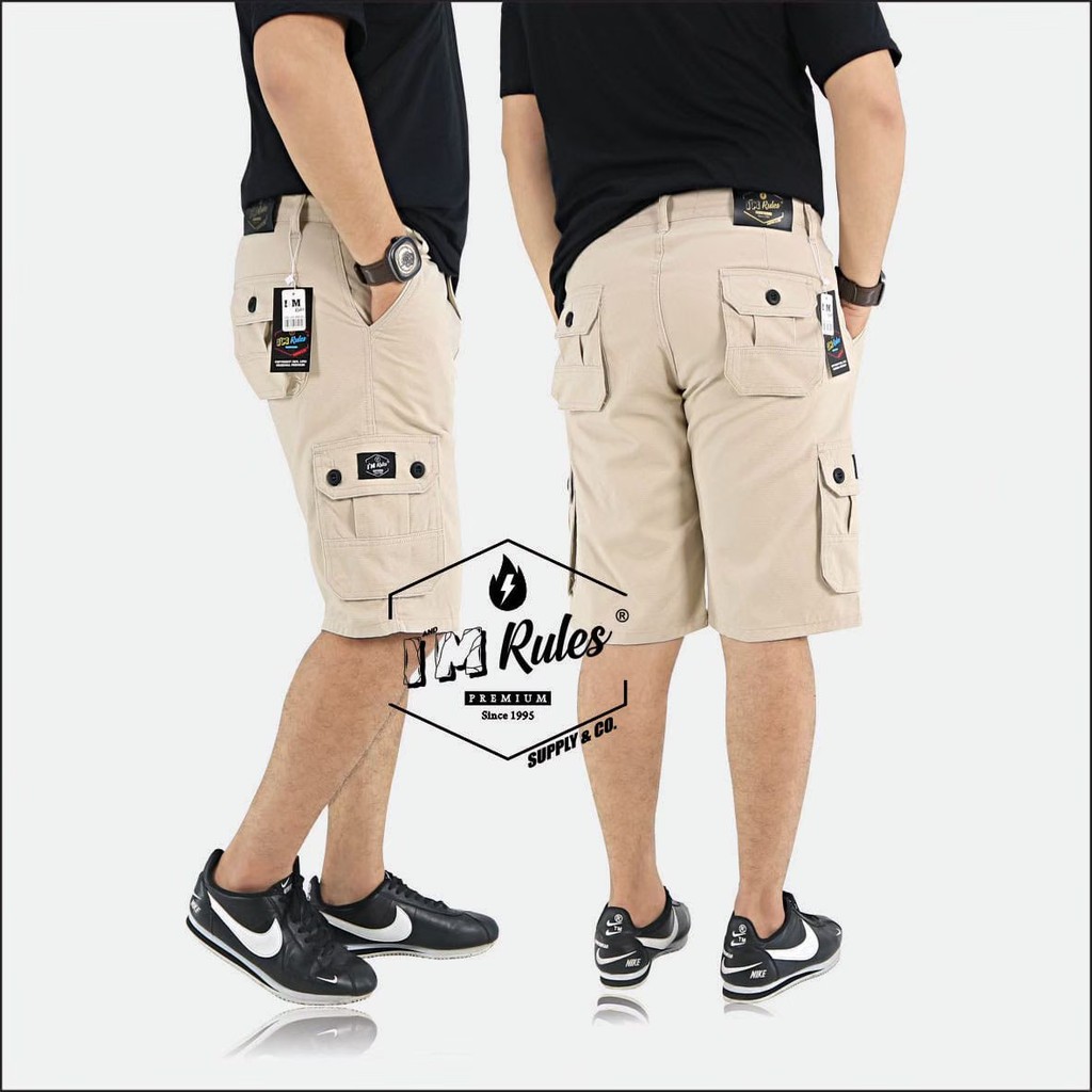 Jual Celana Pria-Celana Pendek+Cargo Distro Pendek Original+Cargo Keren Pria | Shopee Indonesia