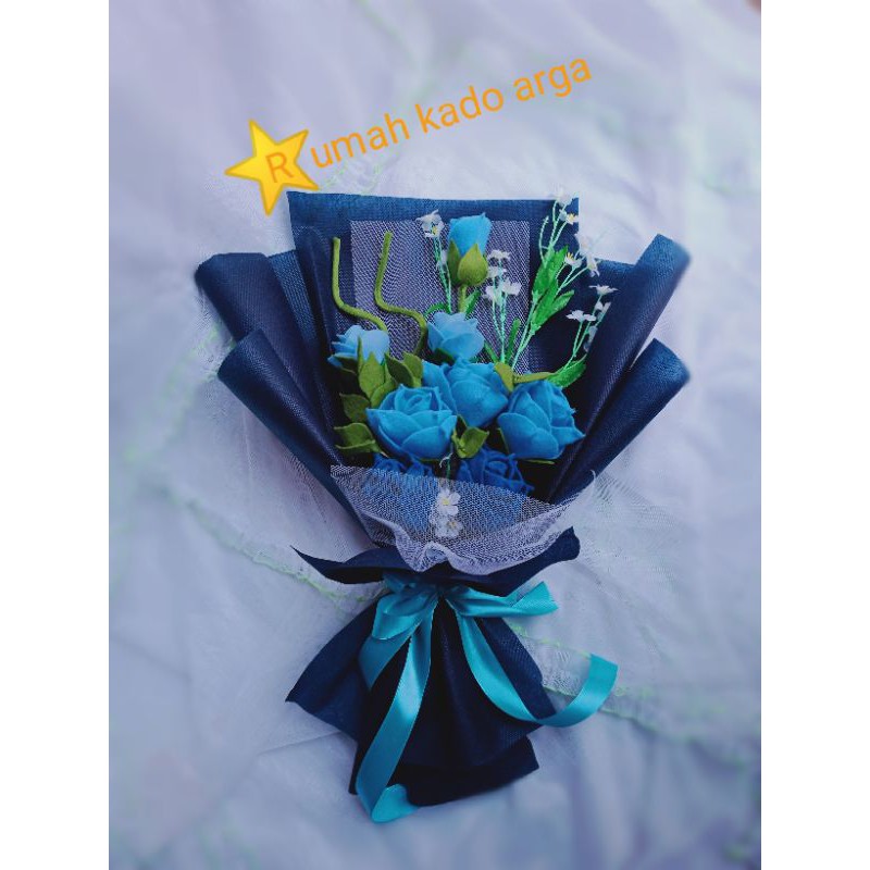 Jual BOUQUET BUNGA (isi 5 tangkai mawar mekar,3 tangkai mawar kuncup ...