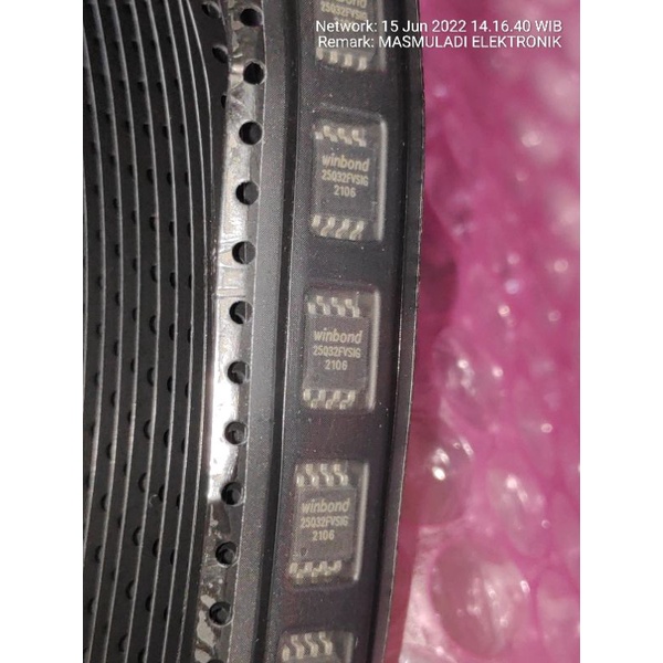 Jual Winbond 25Q32 IC Spi flash Winbond 25Q32 4MB IC SPI FLASH 32MBIT W ...
