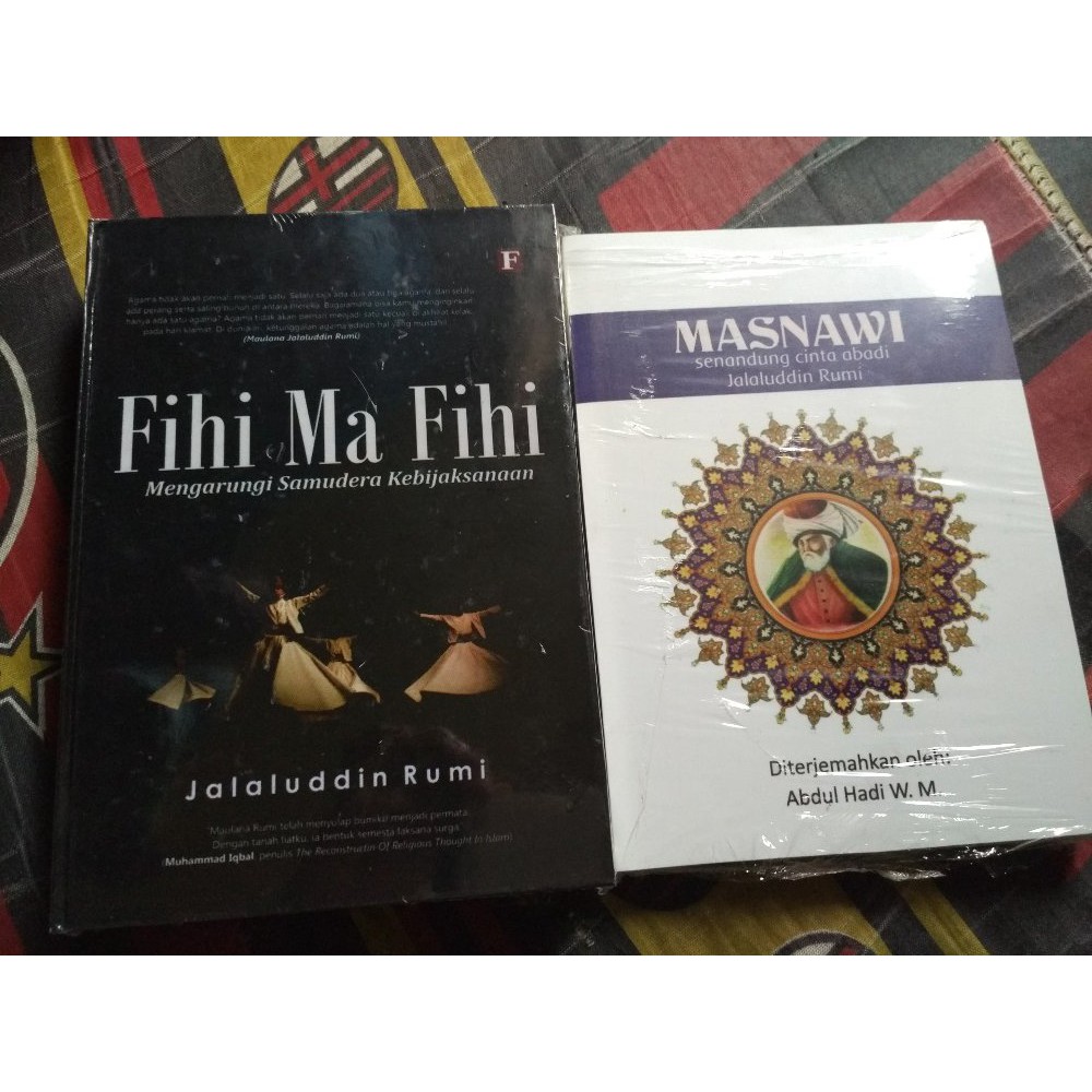 Jual PAKET 2 BUKU FIHI MA FIHI & MASNAWI - JALALUDDIN RUMI | Shopee ...