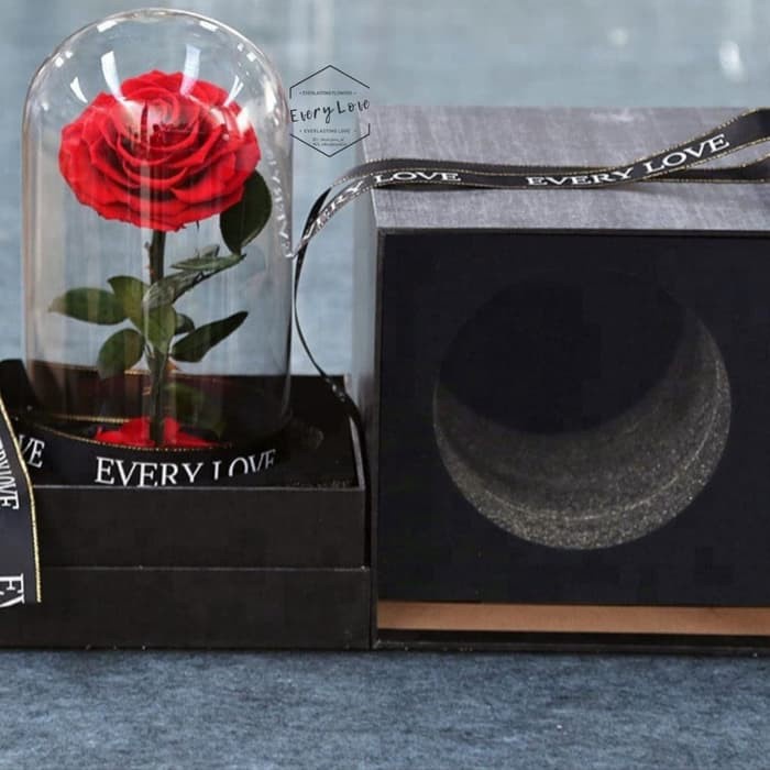 Jual Everlasting Rose Bunga Mawar Abadi / Mawar Asli / Mawar bouquet ...