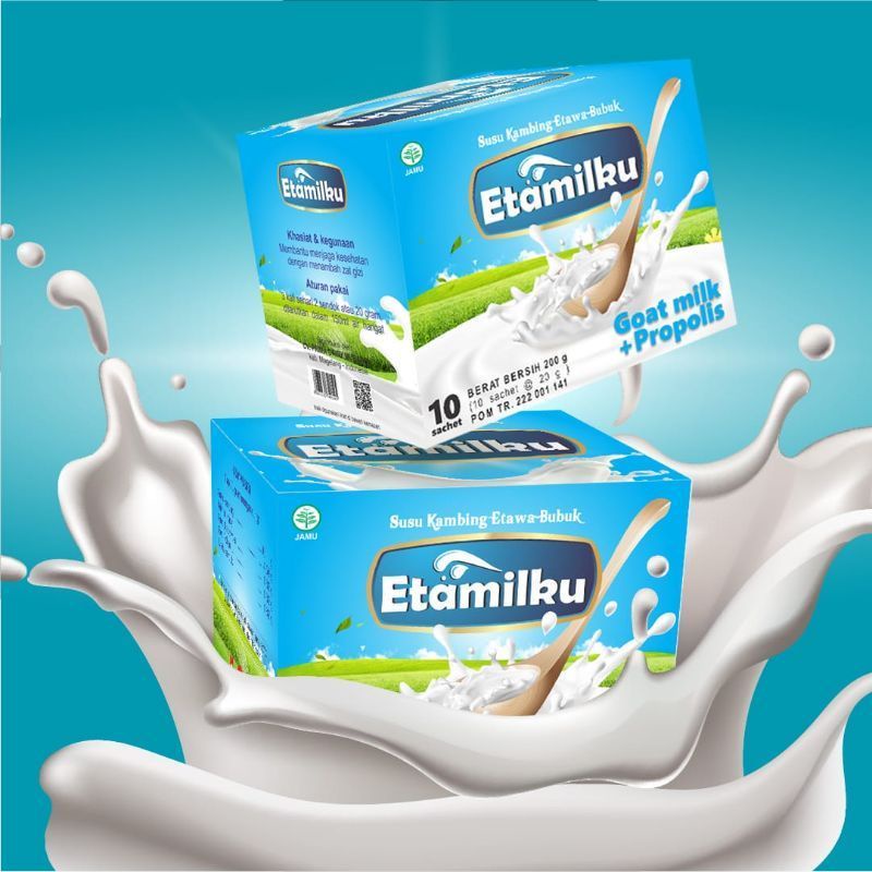 Jual Etamilku Susu Kambing Etawa Plus Propolis Isi 10 Sachet Cocok ...