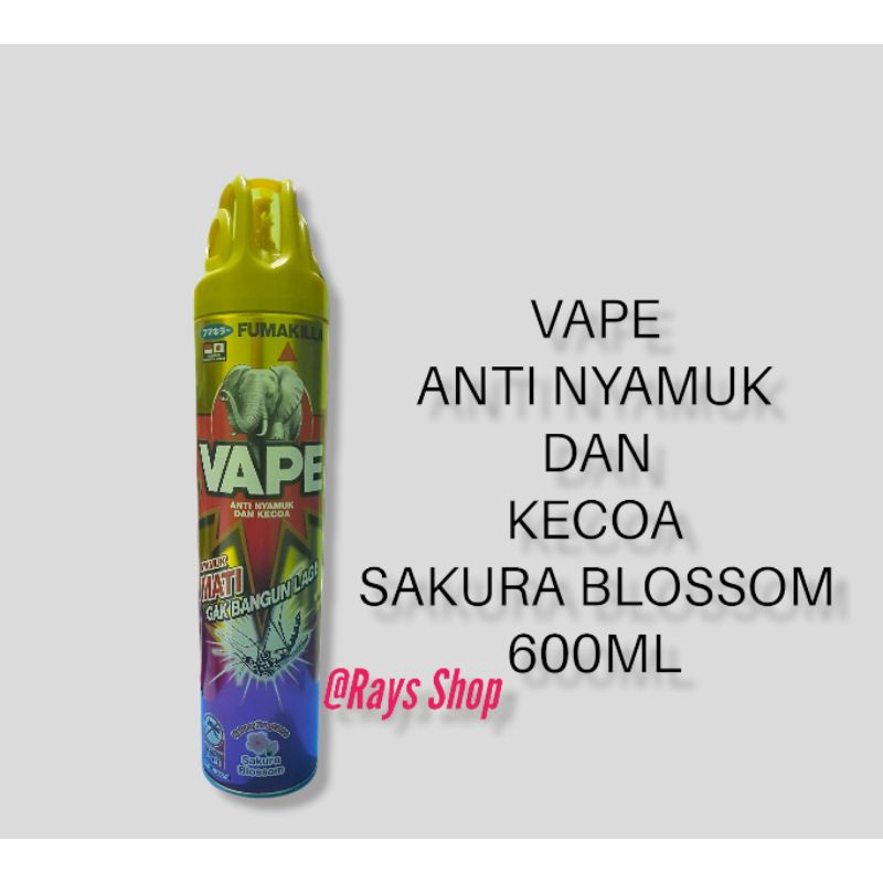 Jual VAPE ANTI NYAMUK DAN KECOA 600ML | Shopee Indonesia