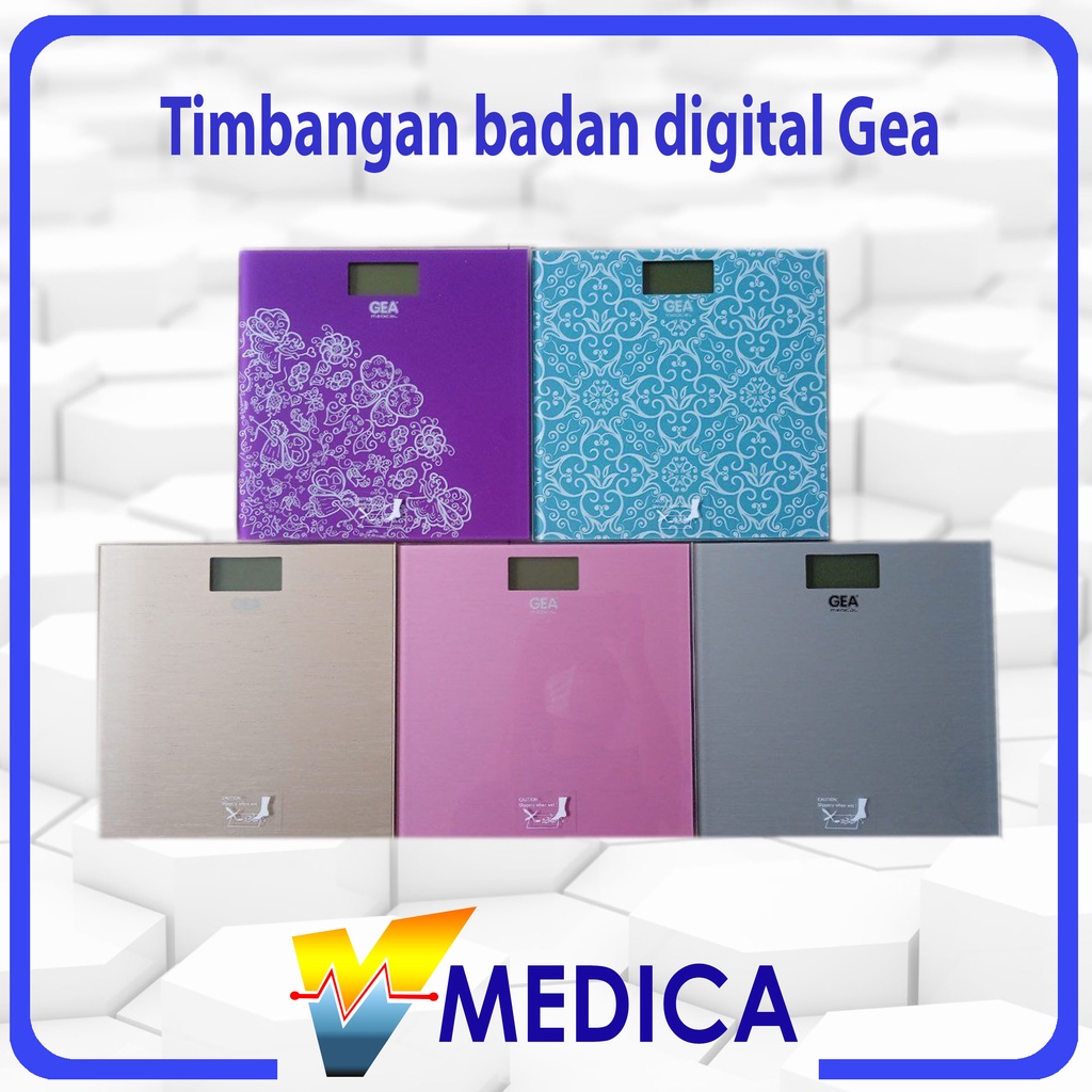 Jual Timbangan Badan Digital GEA EB 5636 / Timbangan Digital Kaca ...