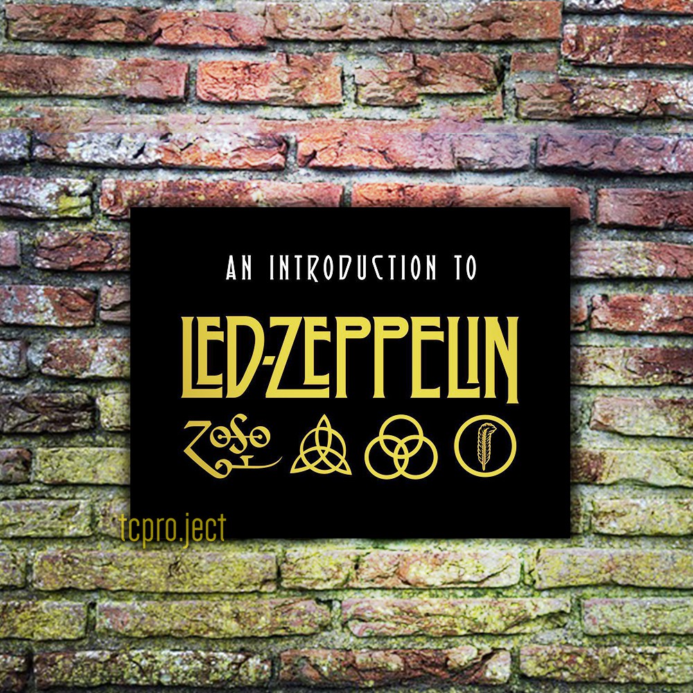 Jual LED ZEPPELIN AN INTRODUCTION POSTER - DEKORASI RUMAH HIASAN ...