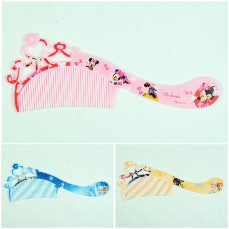 Jual Sisir Princess Mahkota - Sisir Frozen - Sisir minnie mouse ...