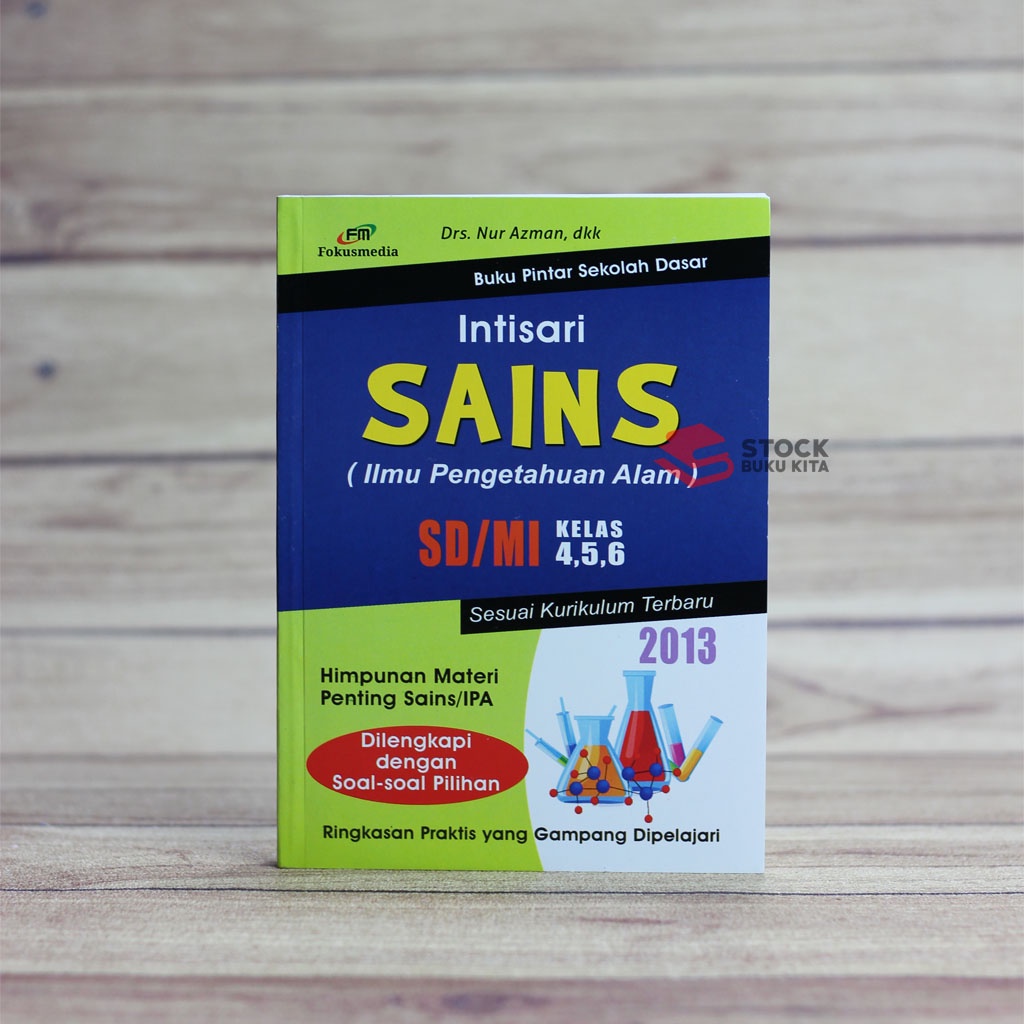 Jual Buku Pelajaran IPA Anak SD/MI Intisari Sains Ilmu Pengetahuan Alam ...